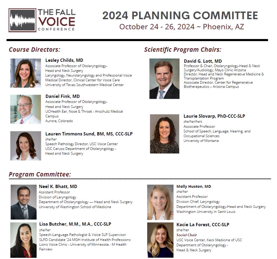 The Fall Voice Conference